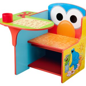 Delta Children Chair Desk With Storage Bin, Sesame Street