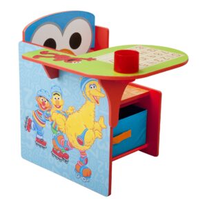 Delta Children Chair Desk With Storage Bin, Sesame Street