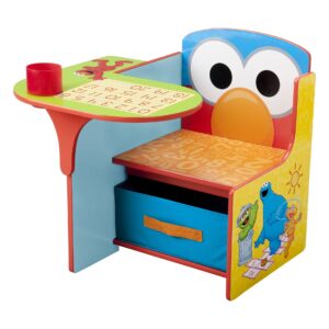 Delta Children Chair Desk With Storage Bin, Sesame Street