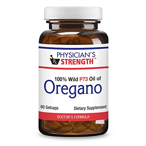 Physician's Strength Wild Oil of Oregano - 60 Gelcaps - Non-GMO - 60 Servings