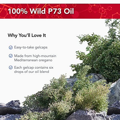 Physician's Strength Wild Oil of Oregano - 60 Gelcaps - Non-GMO - 60 Servings