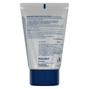 Nivea Men Dark Spot Reduction Face Wash (10x Whitening), 100 ML