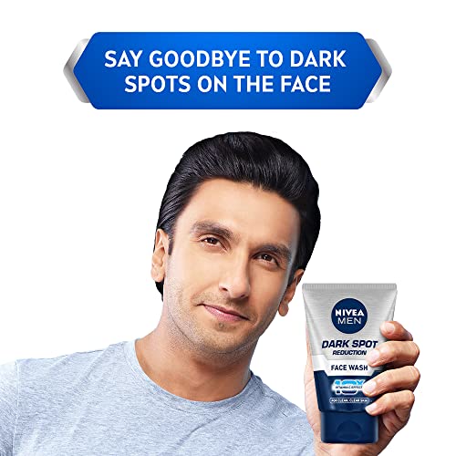 Nivea Men Dark Spot Reduction Face Wash (10x Whitening), 100 ML