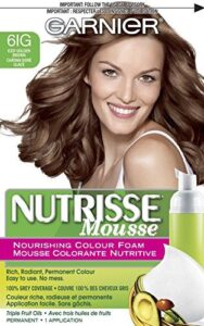 garnier nutrisse nourishing color foam, iced golden brown