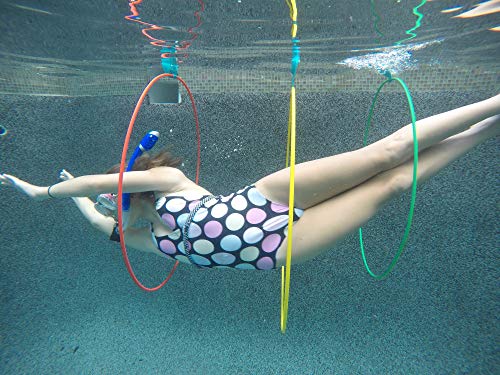 Water Sports Swim Thru Rings, Swimming Pool Toys for Summer Activities and Outdoor Games, Assorted Pack