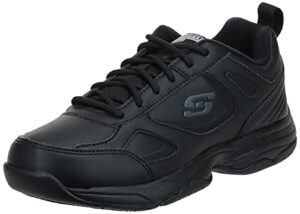 skechers for work women's dighton bricelyn wide work shoe, black, 7.5 w us