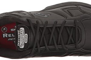 Skechers for Work Women's Dighton Bricelyn Wide Work Shoe, Black, 7.5 W US