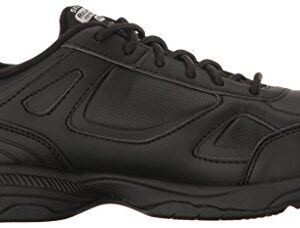 Skechers for Work Women's Dighton Bricelyn Wide Work Shoe, Black, 7.5 W US