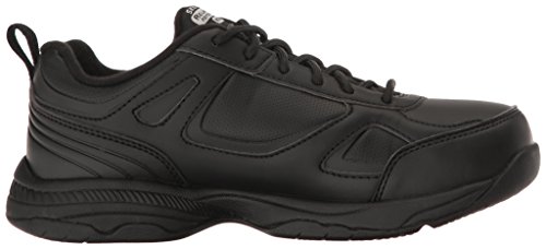 Skechers for Work Women's Dighton Bricelyn Wide Work Shoe, Black, 7.5 W US