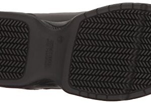 Skechers for Work Women's Dighton Bricelyn Wide Work Shoe, Black, 7.5 W US