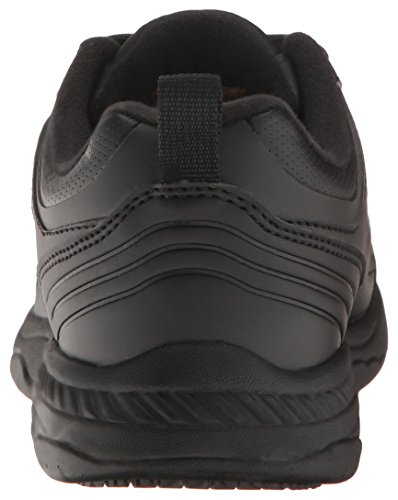 Skechers for Work Women's Dighton Bricelyn Wide Work Shoe, Black, 7.5 W US