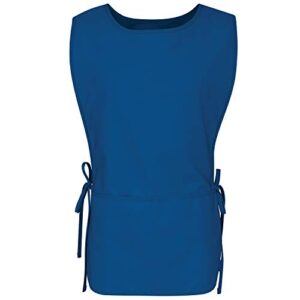 red kap chef designscobbler apron, royal blue, large