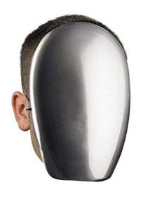 disguise costumes no face chrome mask, adult