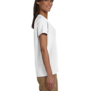 Gildan Ladies' Ultra Cotton? 6 oz. T-Shirt M White