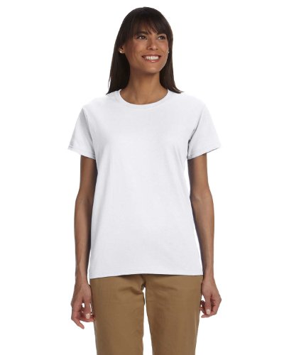 Gildan Ladies' Ultra Cotton? 6 oz. T-Shirt M White