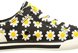 Rocket Dog womens Jazzin Sneaker, Daisy Black, 9 US