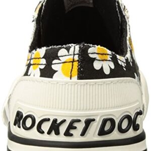 Rocket Dog womens Jazzin Sneaker, Daisy Black, 9 US