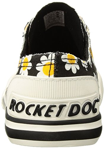 Rocket Dog womens Jazzin Sneaker, Daisy Black, 9 US