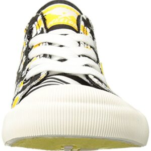 Rocket Dog womens Jazzin Sneaker, Daisy Black, 9 US