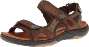 cobb hill women's fiona sandal, brown, 9 m us