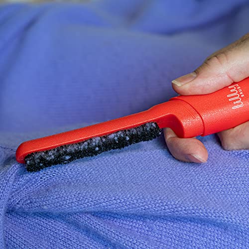 Lilly Brush Save Our Sweaters- Sweater Pill, Lint and Pet Hair Remover (Red)