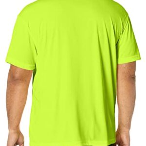 Carhartt Men's High-Visibility Force Relaxed Fit Lightweight Color Enhanced Short-Sleeve Pocket T-Shirt , Brite Lime, X-Large