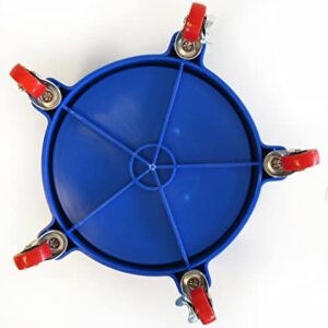 Grit Guard Bucket Dolly - Blue