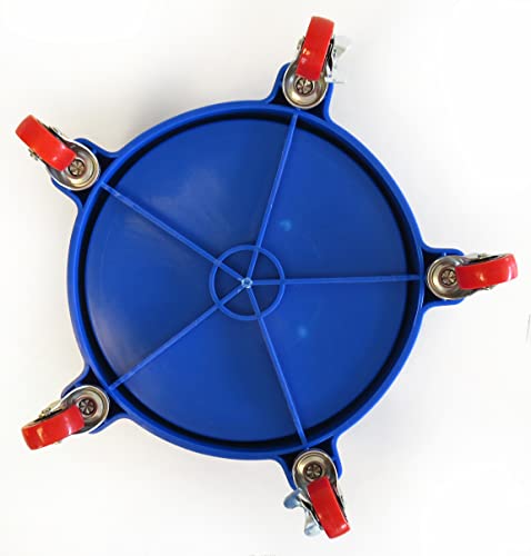 Grit Guard Bucket Dolly - Blue