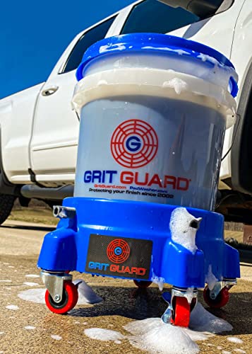 Grit Guard Bucket Dolly - Blue