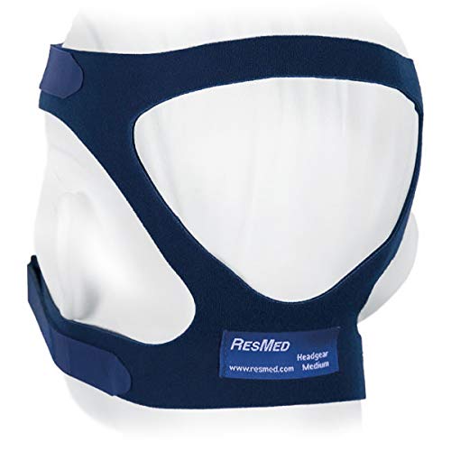 ResMed Universal Headgear for various Mask - Available in multi sizes & colors (16118 - Small-Blue)