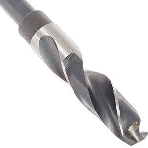 Drill America - D/A3F5/8 5/8" Reduced Shank High Speed Steel Drill Bit with 1/2" Shank, D/A3F Series