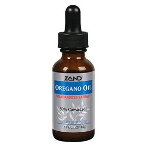 zand oregano oil immune support formula | standardized to contain 60% carvacrol | topical & internal use, 1oz, 274 servings