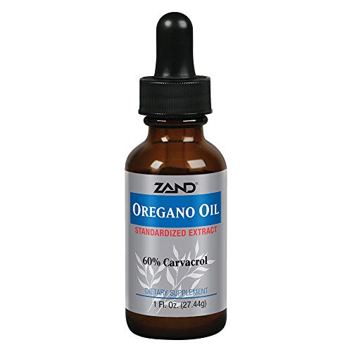 ZAND Oregano Oil Immune Support Formula | Standardized to Contain 60% Carvacrol | Topical & Internal Use, 1oz, 274 Servings