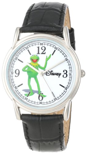 Disney Adult Classic Cardiff Analog Quartz Leather Strap Watch