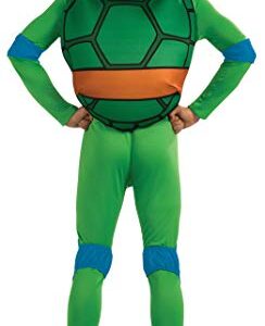 Nickelodeon Ninja Turtles Adult Leonardo and Accessories, Green, x-Large Costume