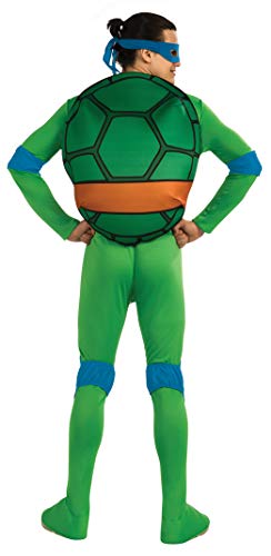 Nickelodeon Ninja Turtles Adult Leonardo and Accessories, Green, x-Large Costume