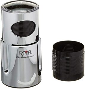 revel chrome wet and dry coffee/spice/chutney grinder with extra cup, 110-volt