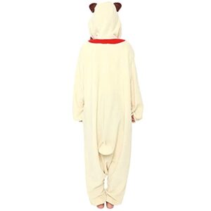 SAZAC Pug Dog Kigurumi - Onesie Jumpsuit Halloween Costume