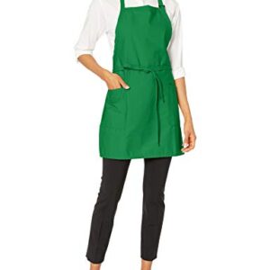 Uncommon Threads mens Two Patch Apron, Kelly, One Size US