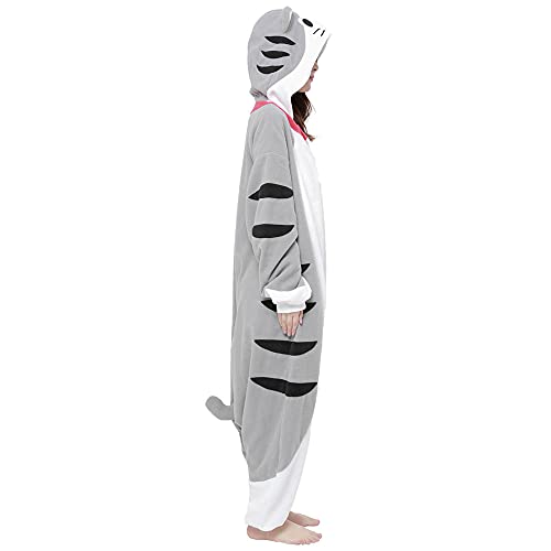 Tabby Cat Kigurumi (Adults) Grey