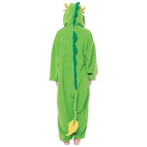 SAZAC Dragon Kigurumi - Onesie Jumpsuit Halloween Costume (Regular, Adult, One-Size-Fits-All)