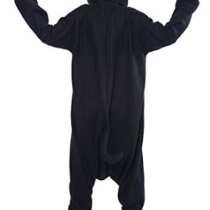 Spooky Black Cat Kigurumi (Adult Mid Night Cat)