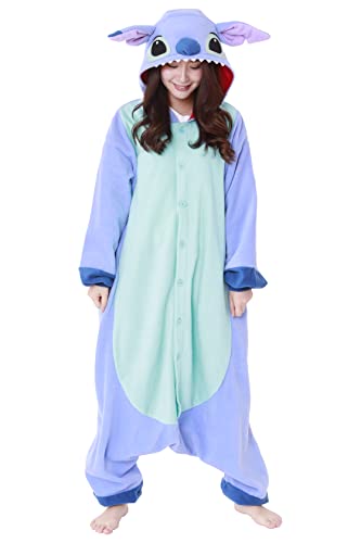 SAZAC Stitch Kigurumi - Onesie Jumpsuit Halloween Costume