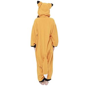 SAZAC Fox Kigurumi - Onesie Jumpsuit Halloween Costume