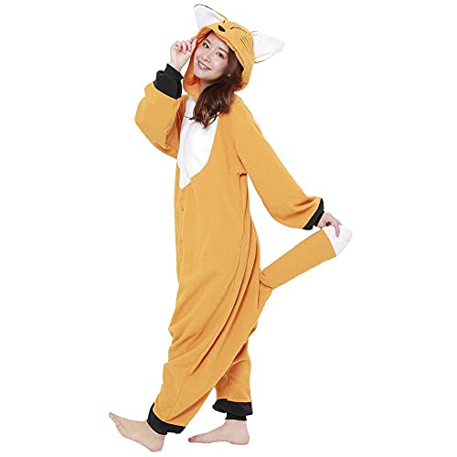 SAZAC Fox Kigurumi - Onesie Jumpsuit Halloween Costume