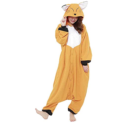 SAZAC Fox Kigurumi - Onesie Jumpsuit Halloween Costume