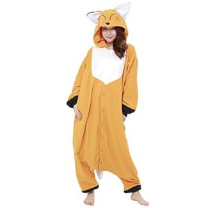 SAZAC Fox Kigurumi - Onesie Jumpsuit Halloween Costume