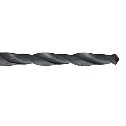 Drill America - DWDN3/32P12 3/32" High Speed Steel Black Oxide Drill Bit (Pack of 12), DWDN Series