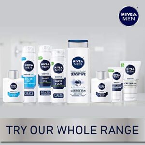 Nivea Men Sensitive Face Wash with Vitamin E, Chamomile and Witch Hazel Extracts, 5 Fl Oz Tube