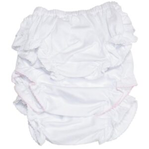 kissy kissy - basic diaper cover 3 set - white-9mos